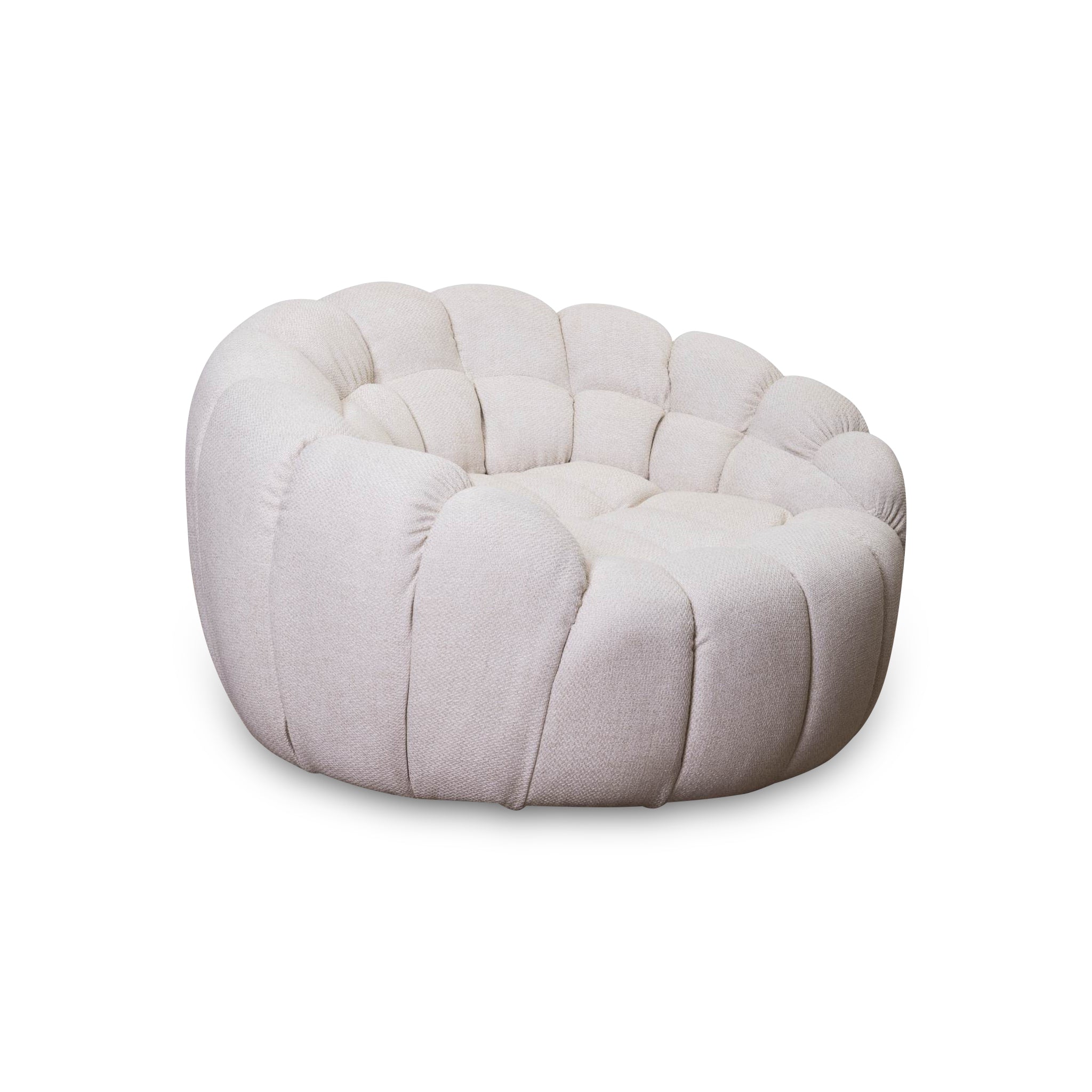 Modern Comfort & Sophistication: Mdluli Bubble Occasional Chair in Off ...